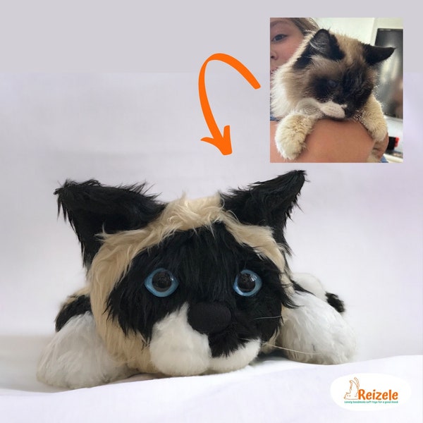 Custom Cat Plush - Etsy