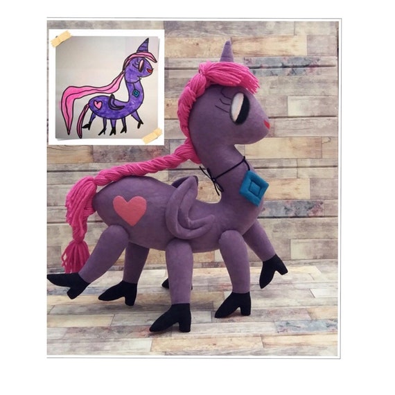 Custom Plush From Drawing Kids Drawing Into Plush Toy Soft - Etsy UK
