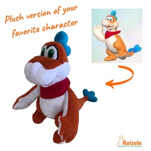 Custom Plushie Toy From Picture, Individual Soft Toy Made to Order ...