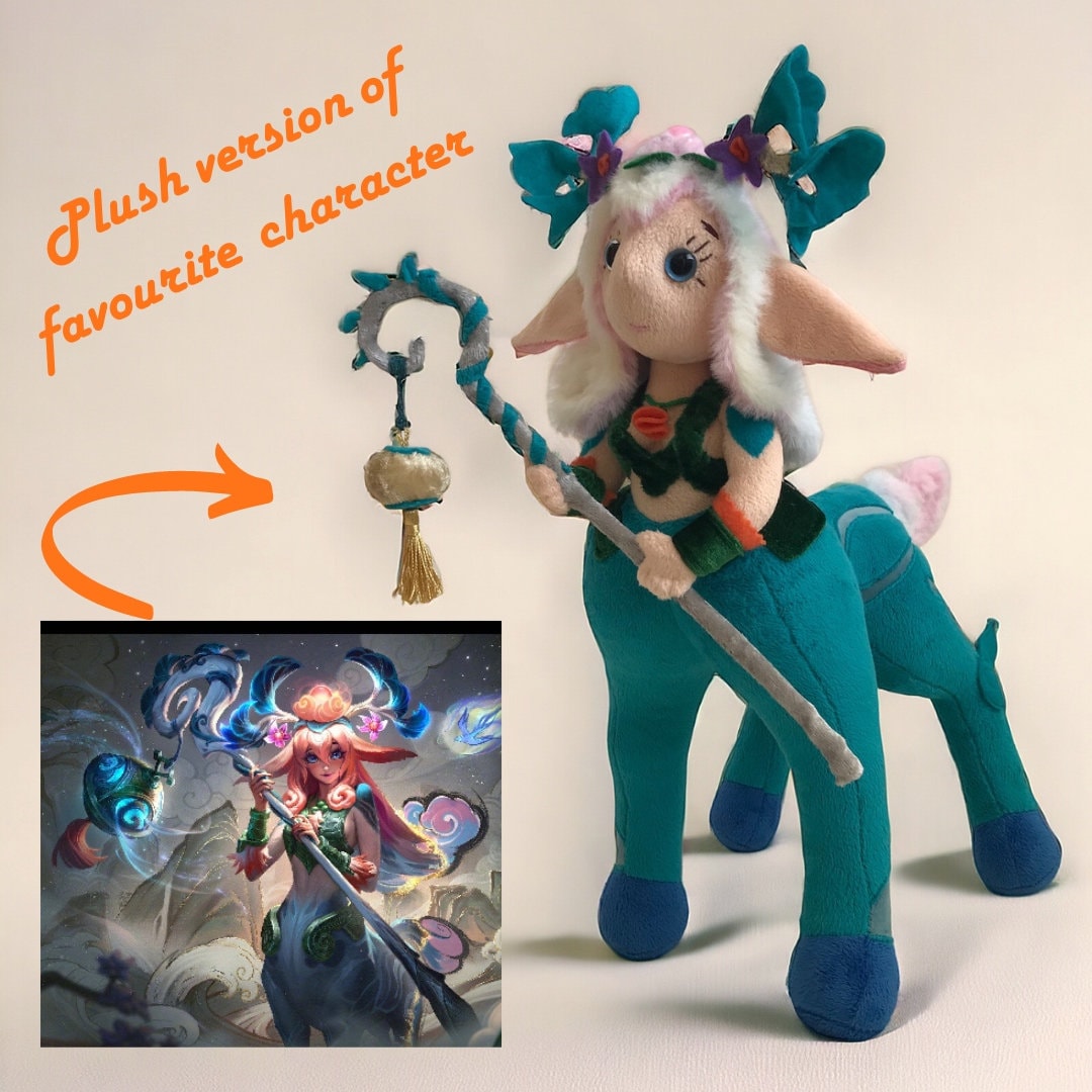Custom Plush Toy From Photo, Plush Game Character, Plush Movie ...