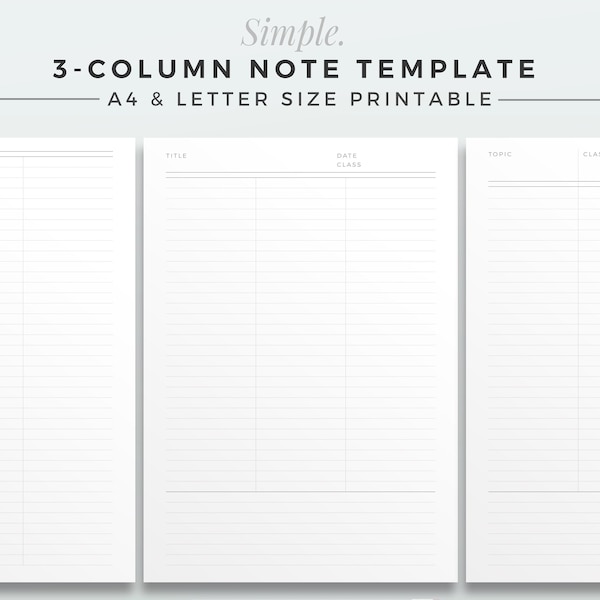 Notebook Paper - Etsy