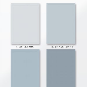 WINTER BLUE Digital Note Template | Neutral Goodnotes Template ...