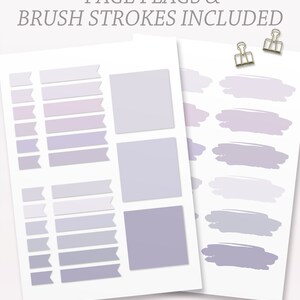 6 NEUTRAL PASTEL Digital Sticky Notes Pack | Goodnotes Sticker Book ...