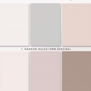 NEUTRAL Digital Note Template | Neutral Goodnotes Template | Digital ...