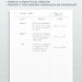 SIMPLE 3-column Note Template | A4 & LETTER | Printable Note Insert ...