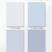 WINTER BLUE Digital Note Template Neutral Goodnotes Template Digital ...