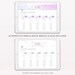 Hourly Planner Notion Template | VIOLET GRADIENT | Notion Weekly ...