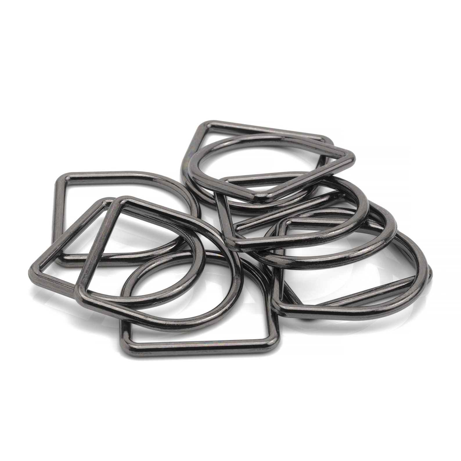 Solid Welded Metal D Ring Fasteners Durable Buckle for Hand | Etsy UK