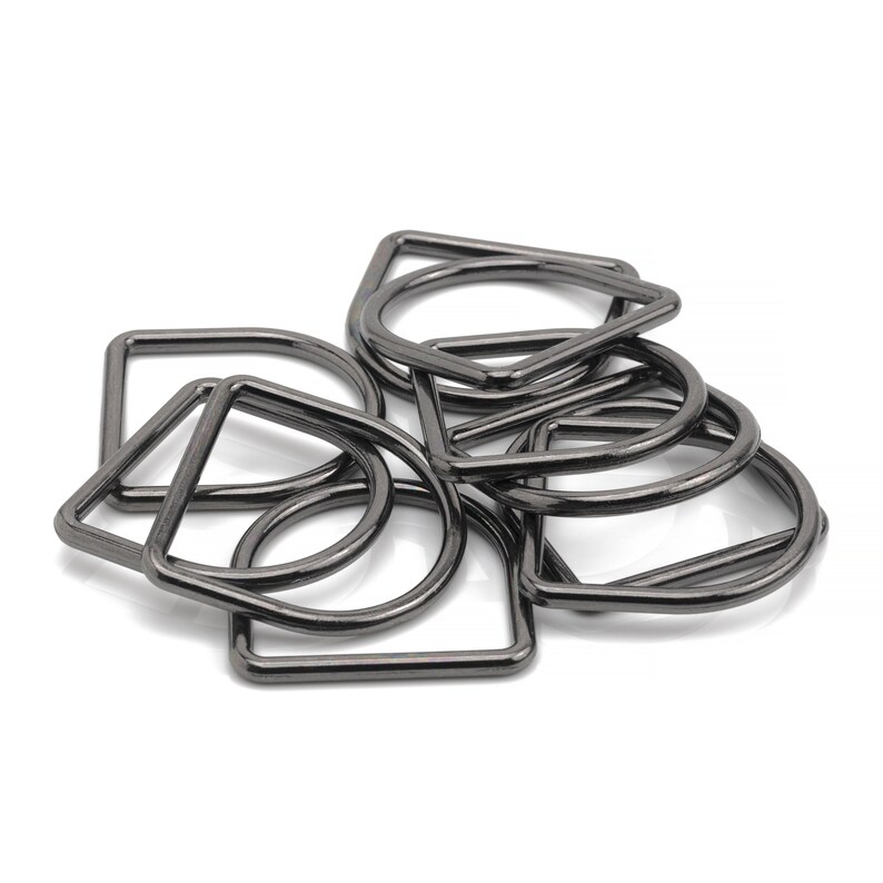 Solid Welded Metal D Ring Fasteners Durable Buckle for Hand - Etsy UK