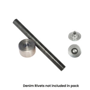 7mm Hat Rivets Fixing Hand Tool, Denim Rivet Buttons Installing Tool ...