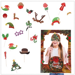 Christmas Party Photo Booth Props Inflatable Christmas Party Decor ...