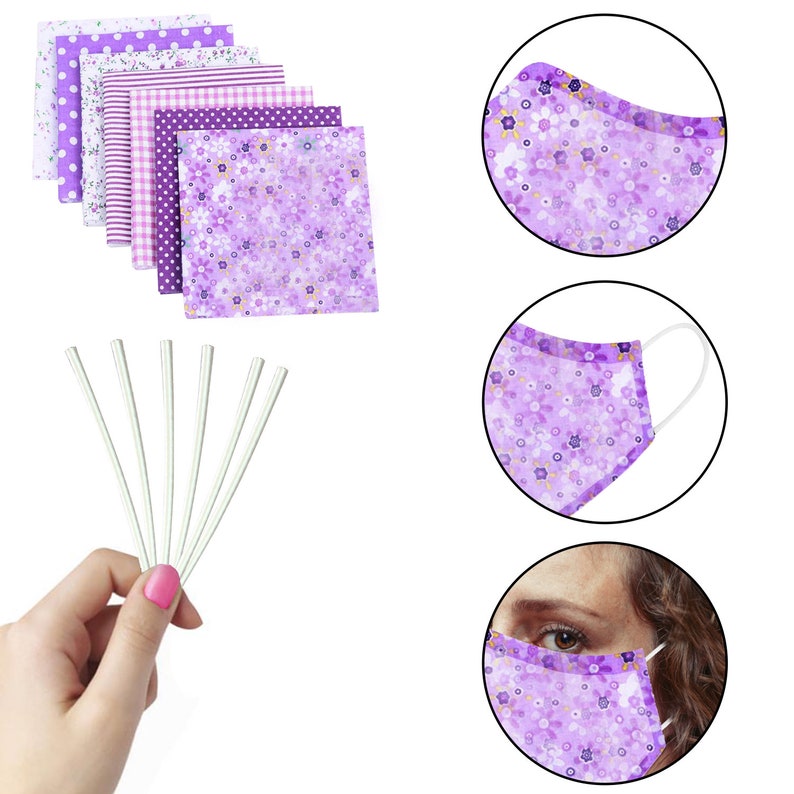 Ready to Sew Mask Kit 7 Different Pattern Face Mask Kit 6 | Etsy