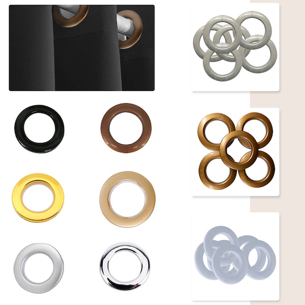 Curtain Grommets - Etsy