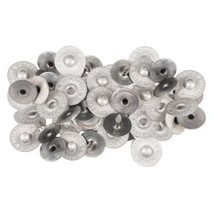 9.5mm Copper/gunmetal Denim Rivets Jeans Button Replacement Washable ...