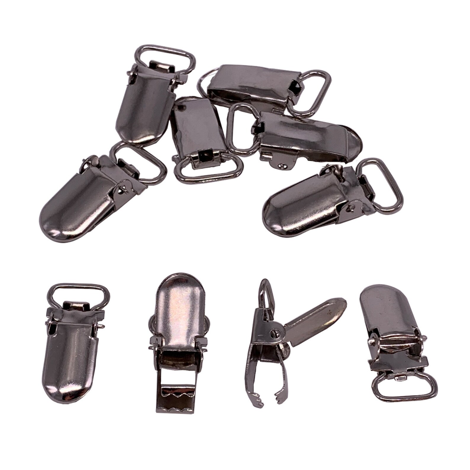 1cm Silver Metal Slider Trigger Snap Hook Buckle Dummy Hand - Etsy UK