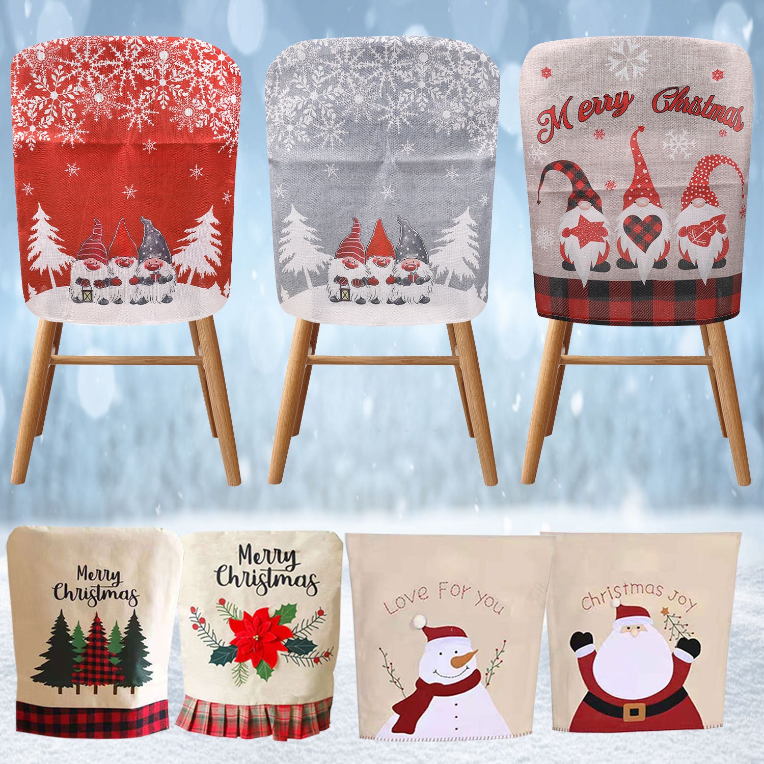 Dining Room Chair Back Cover - Etsy