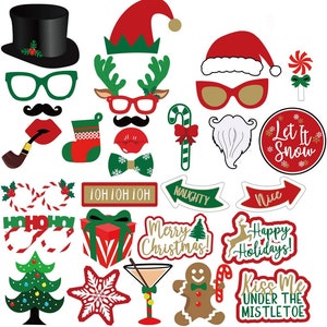Christmas Party Photo Booth Props Inflatable Christmas Party Decor ...