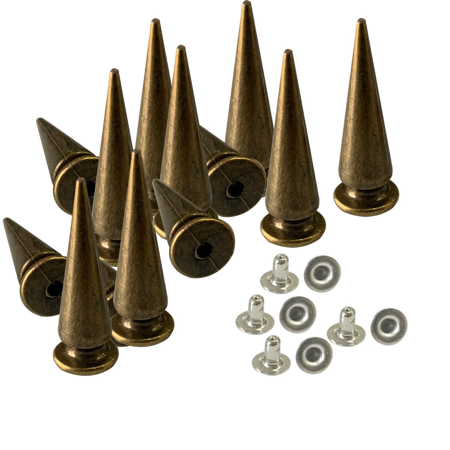 Long Spike Cone Punk Studs 29mm X 10mm Rivets 100pcs for - Etsy UK
