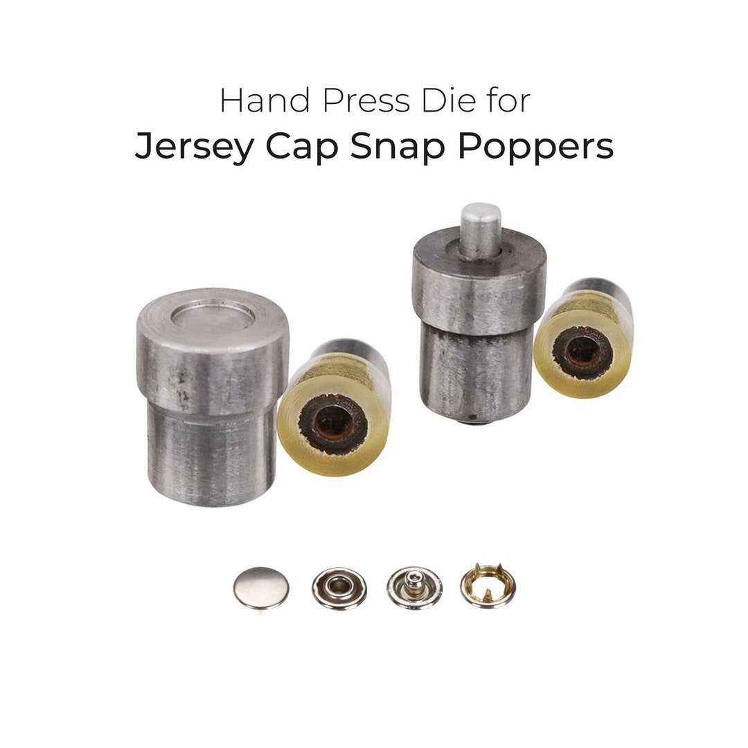 Snap Poppers Dies for Universal Green Hand Press Machine, Fixing and ...