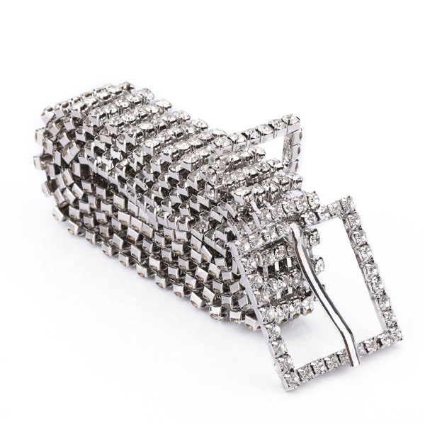 Rhinestone Belt - Etsy