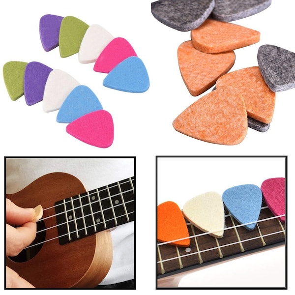 Felt Guitar Pick - Etsy