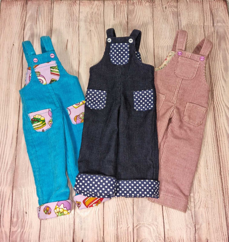 PDF Sewing Pattern Overalls for Paola Reina Doll 13 Inches - Etsy