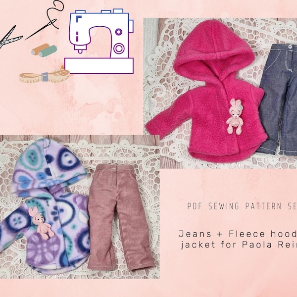 Doll Jacket Pattern - Etsy