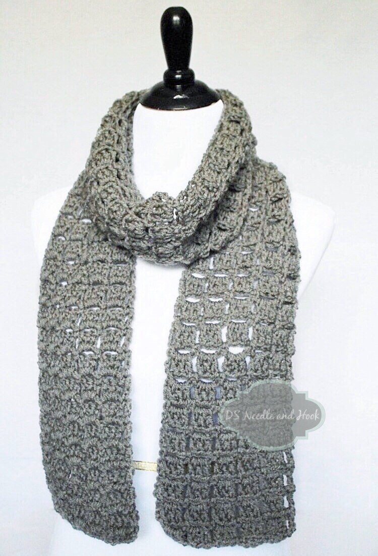 Crochet Scarf Pattern Crochet Super Scarf Long Scarf - Etsy