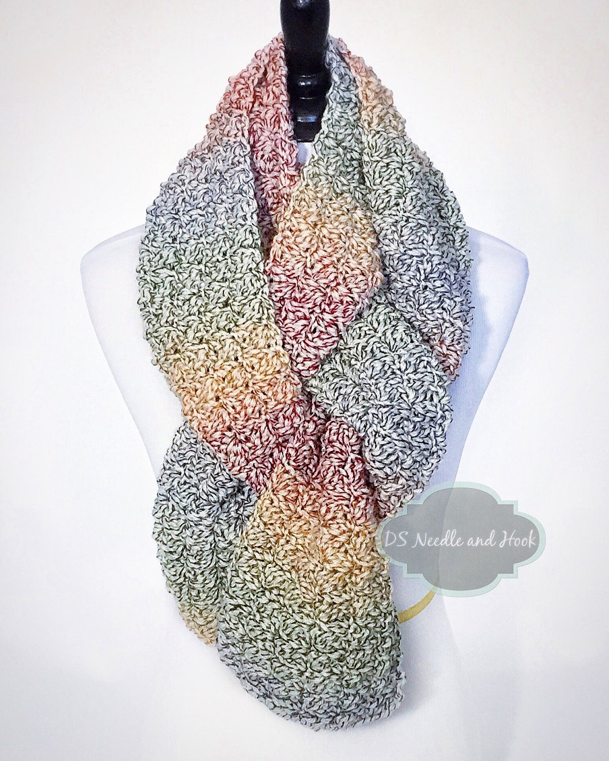 Crochet Scarf Pattern, Crochet Super Scarf, Long Scarf Pattern, Crochet ...