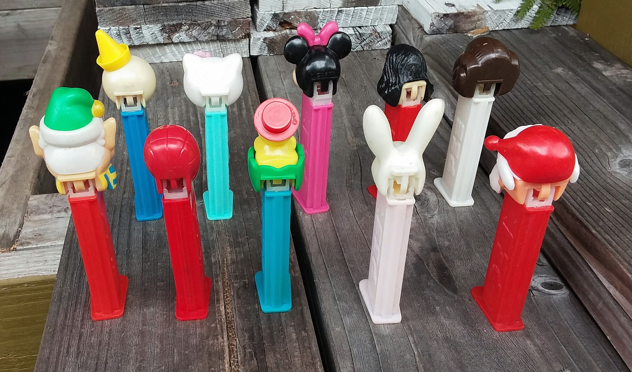 Vintage PEZ Dispensers 10 Total - Etsy