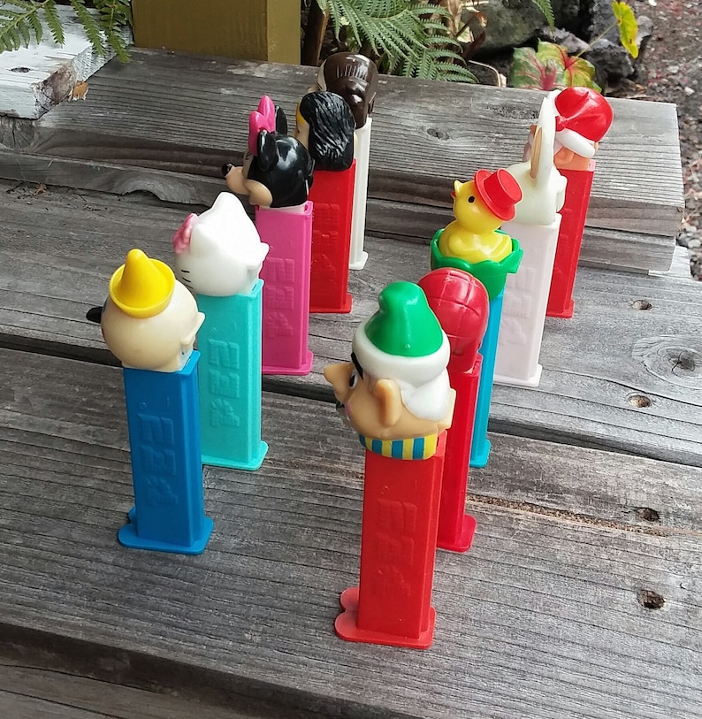 Vintage PEZ Dispensers 10 Total - Etsy