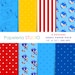 Sonic Digital Paper | Papel Digital | Scrapbook Paper | Papel ...