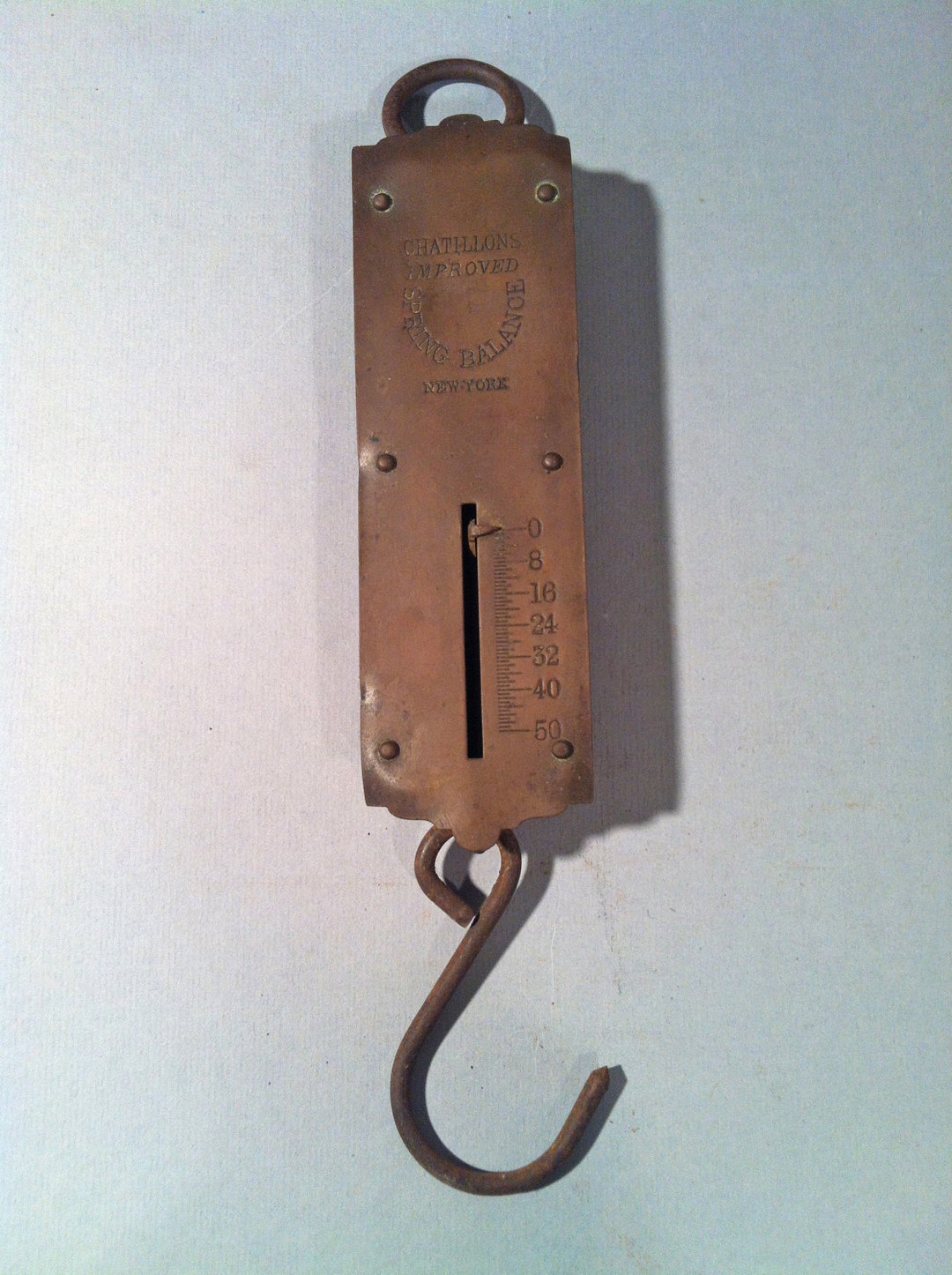 Chatillons 50 Lb Spring Scale - Etsy