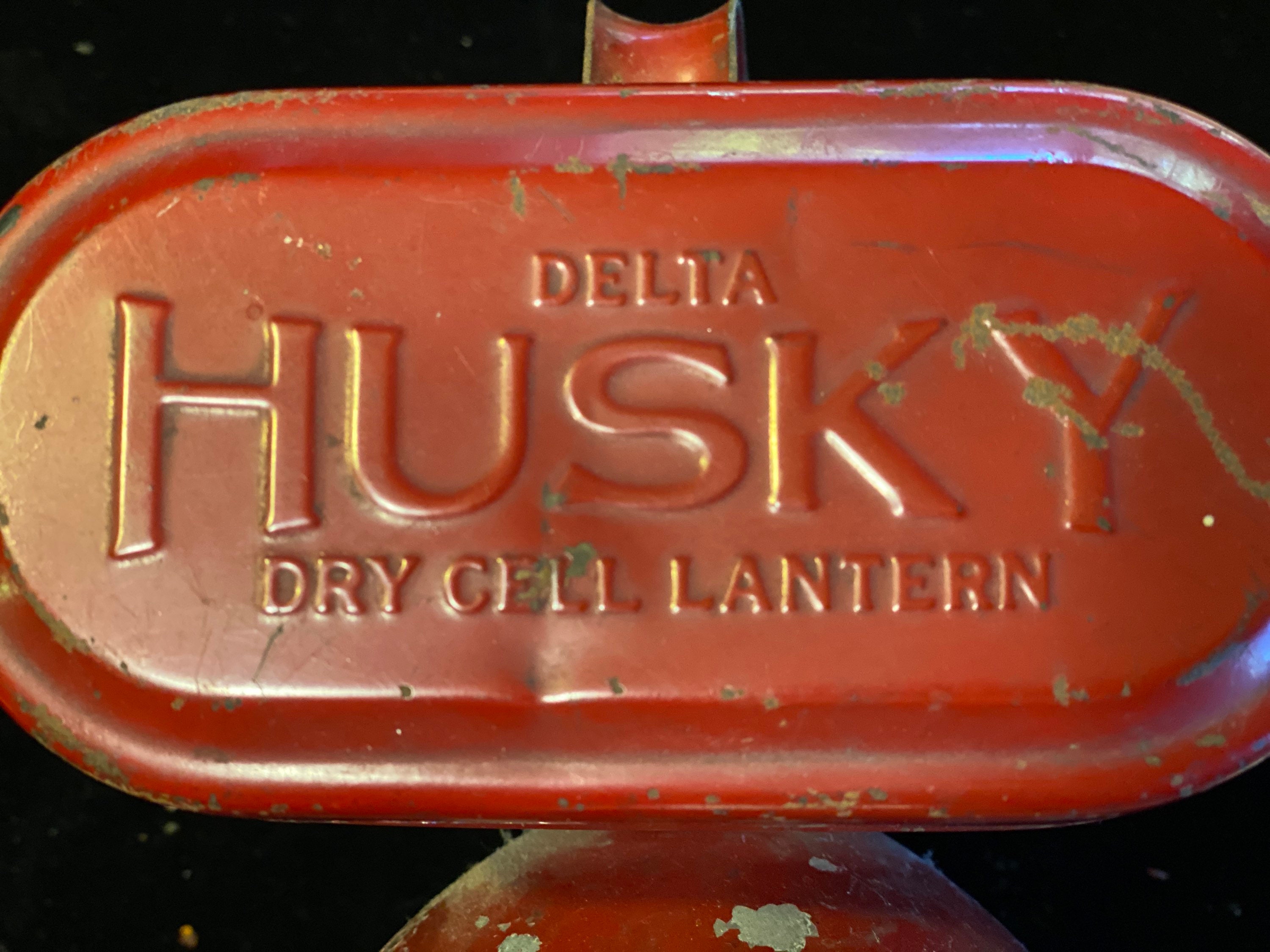 1930s Delta "husky" Dry Cell Flashlight Lantern - Etsy