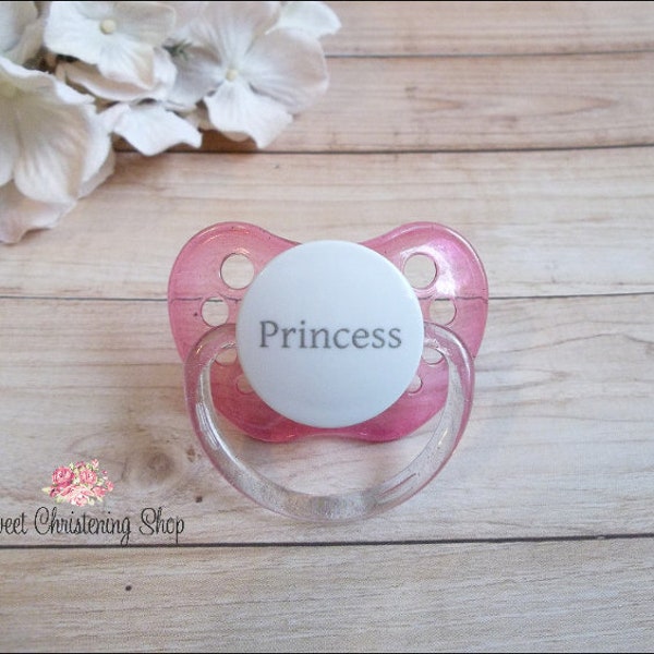 Baby Girl Pacifiers - Etsy