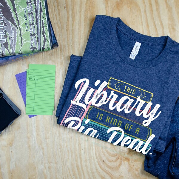 Library Shirt - Etsy