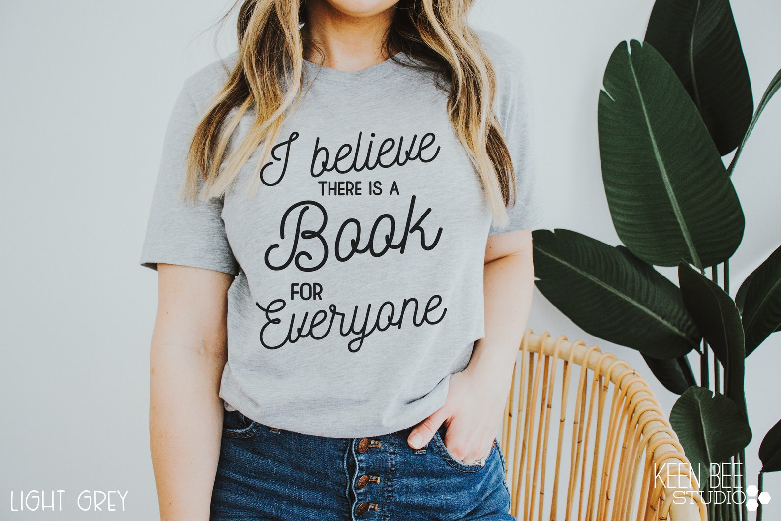 I Believe There is a Book for Everyone Vintage Scripted | Etsy