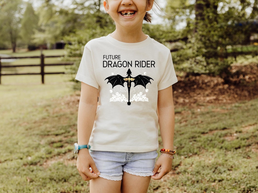 Future Dragon Rider Nerdy Toddler and Youth Kids Clothing Bookish ...