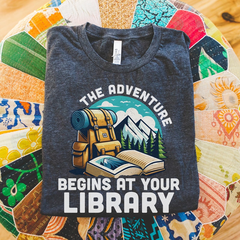 Library Shirt - Etsy