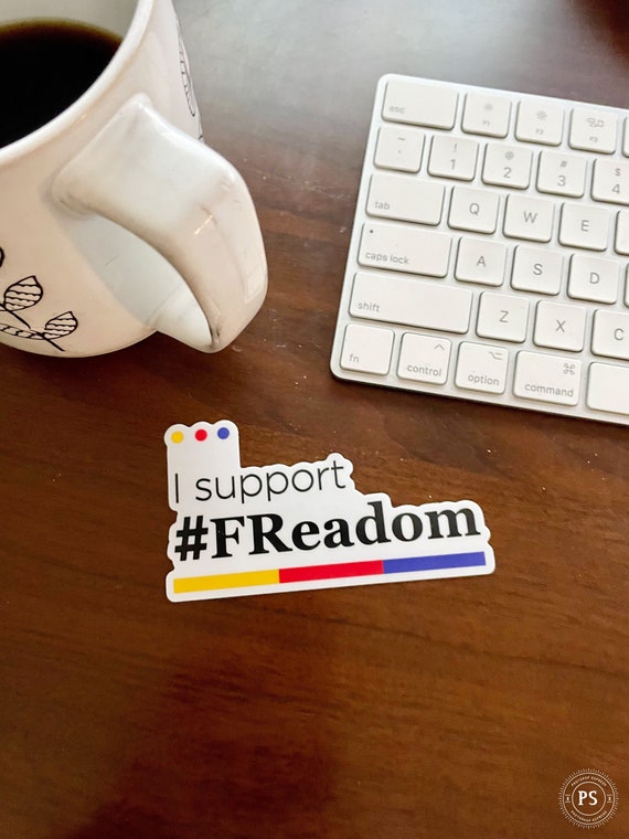Official I Support Freadom 4 X 2.2 Inch Die Cut Vinyl Sticker - Etsy