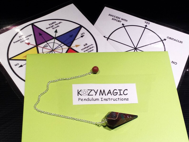 Beginner and Advanced Pendulum Charts With Instructions includes Free ...