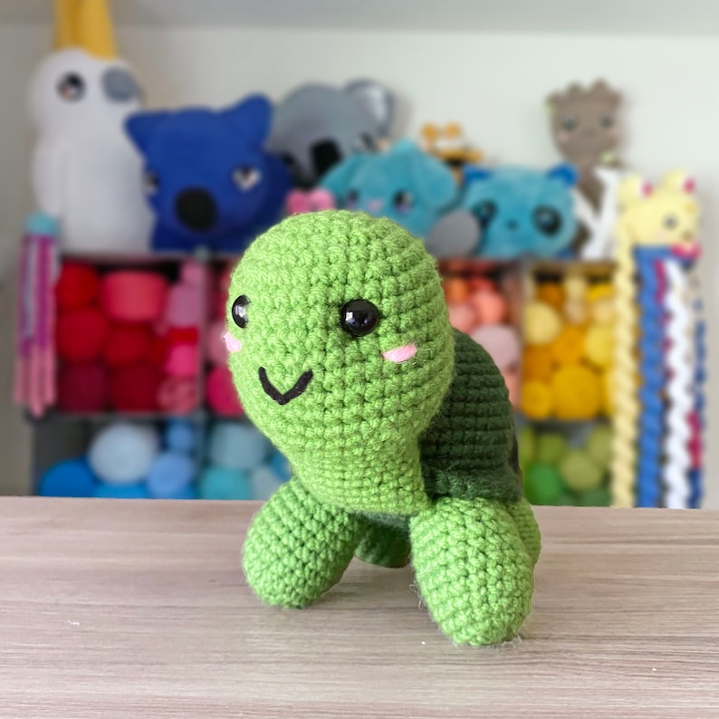 DIGITAL PDF PATTERN for Theodore the Turtle Amigurumi - Etsy