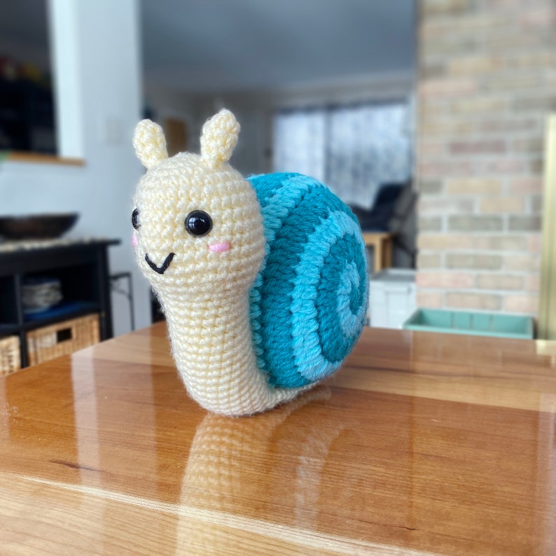 DIGITAL PDF PATTERN for Spiral-shelled Snail Amigurumi - Etsy
