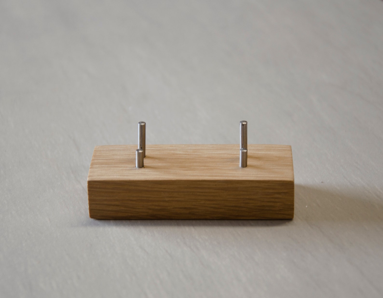 Counter Sign, Price Display Holder, Place Name Setting Made From Oak ...