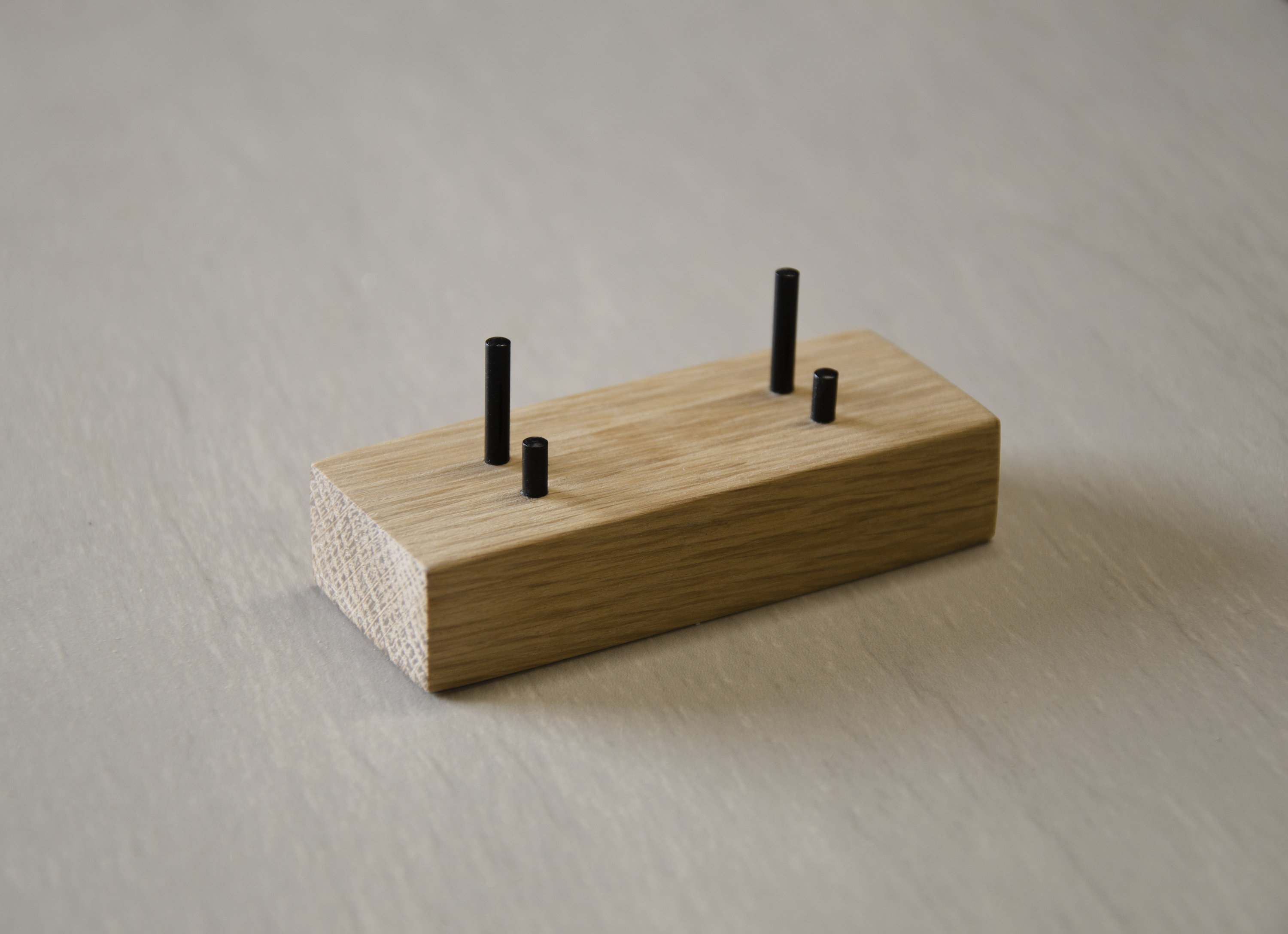 Counter Sign, Card Display Stand, Retail Price Sign Made From Solid Oak ...