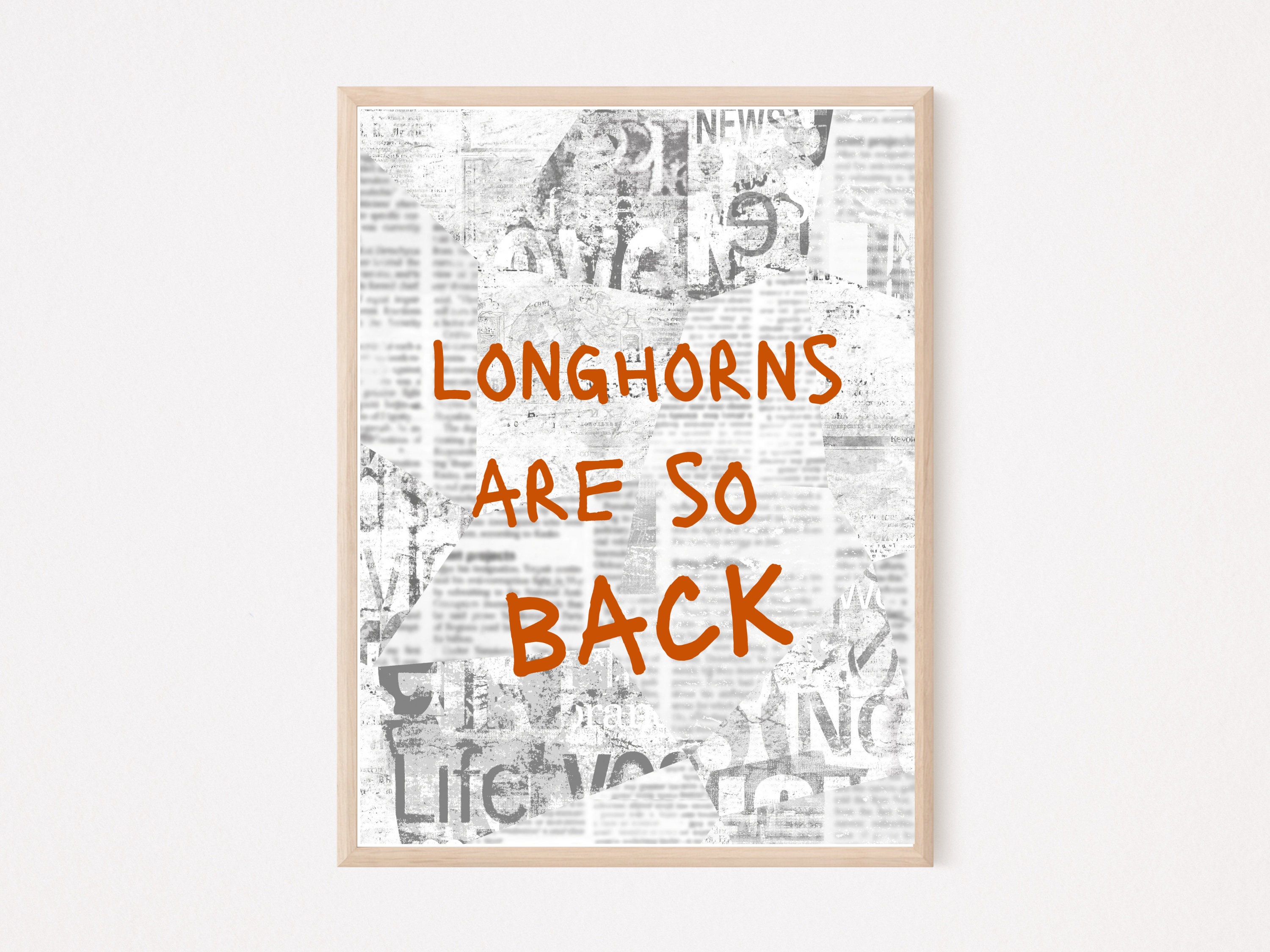 Custom Newspaper Quote Print Personalized Gallery Decor Digital ...