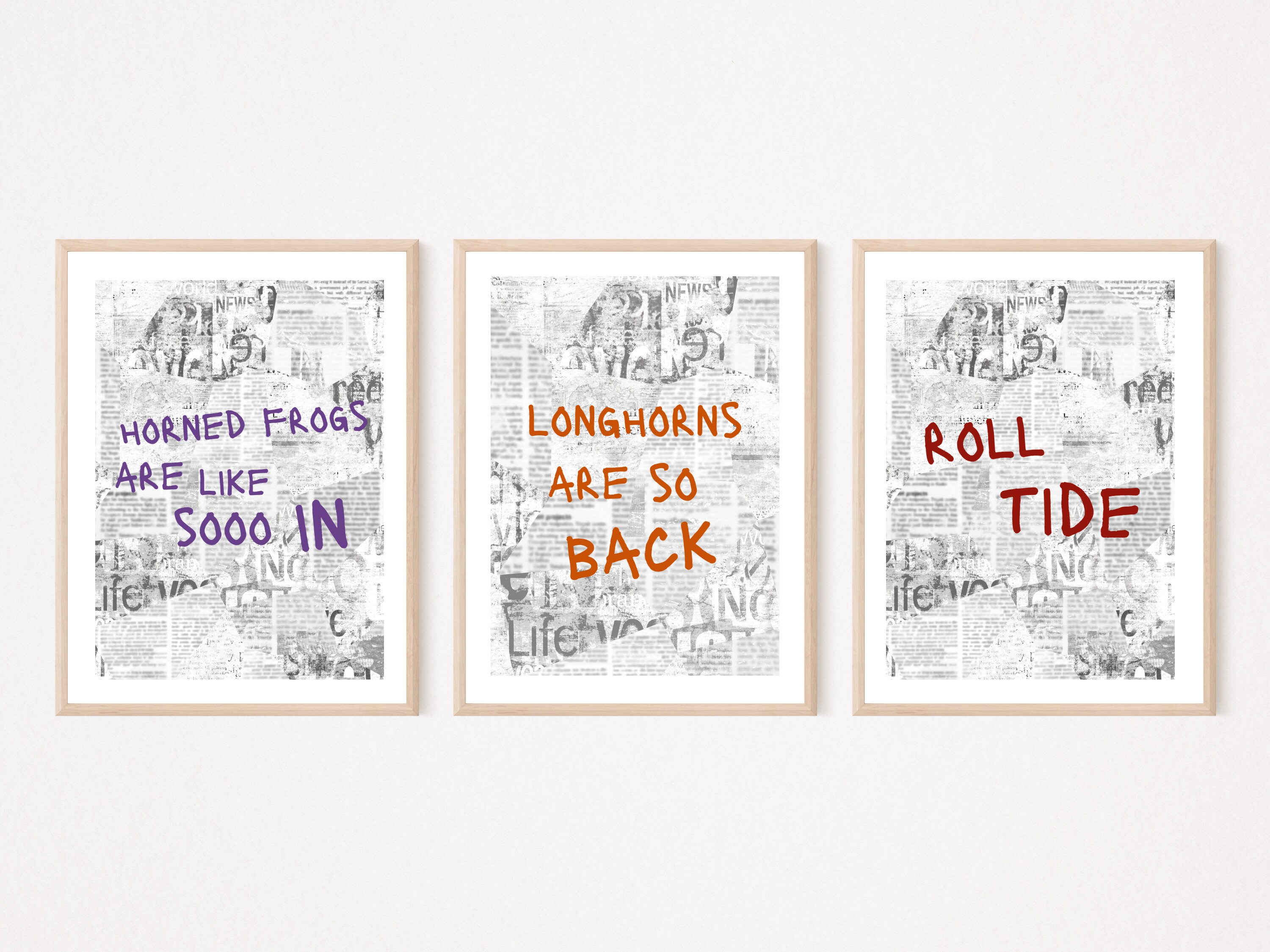 Custom Newspaper Quote Print Personalized Gallery Decor Digital ...