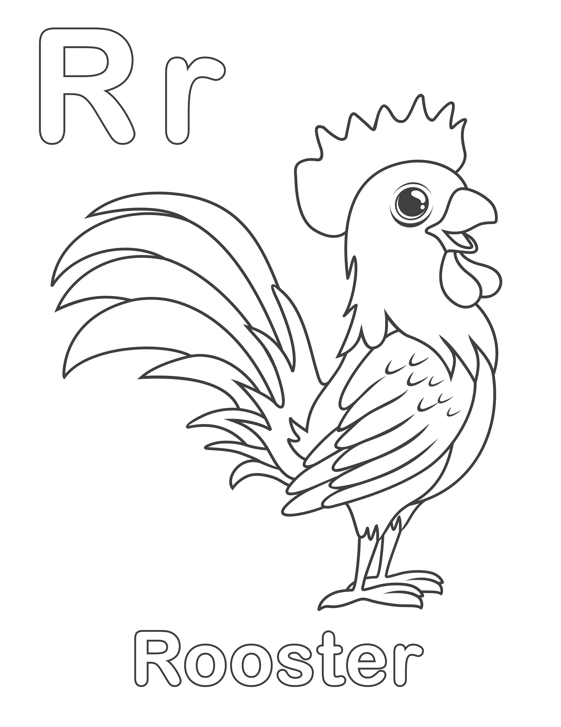 Preschool Kindy Coloring Alphabet Sheet - Etsy