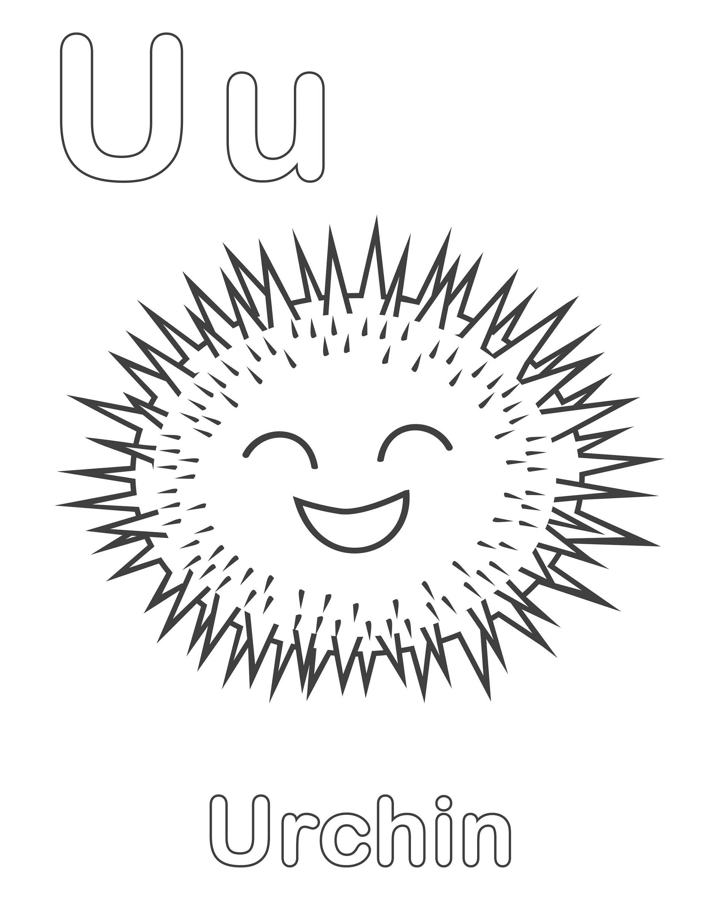 Preschool Kindy Coloring Alphabet Sheet - Etsy