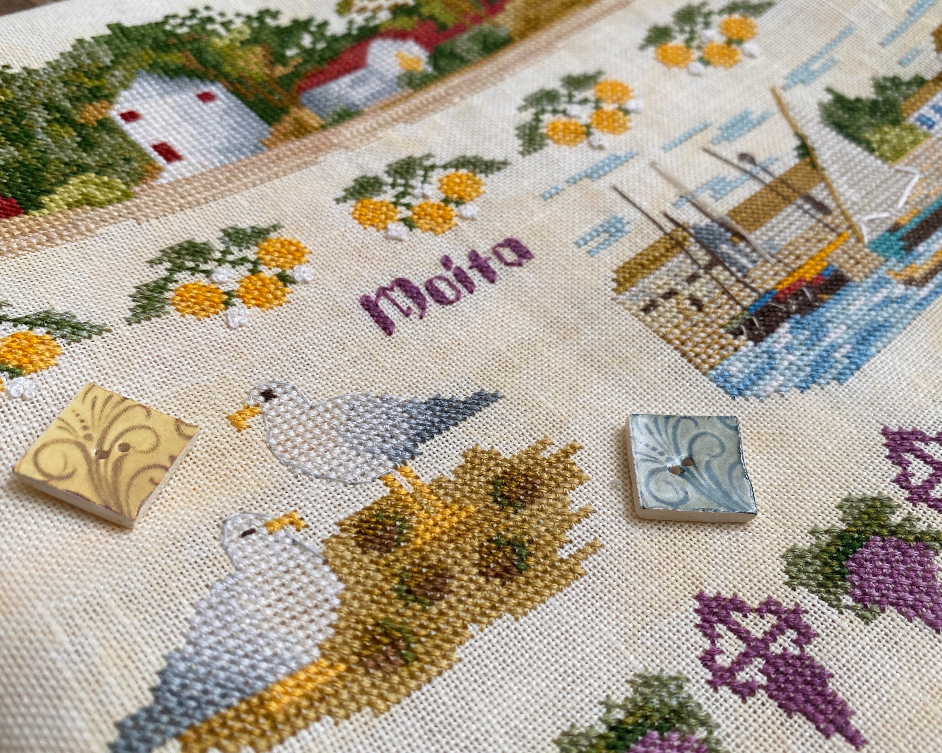 Memories of Portugal Sampler by Millefleur (viktoriia Popovych), PDF ...